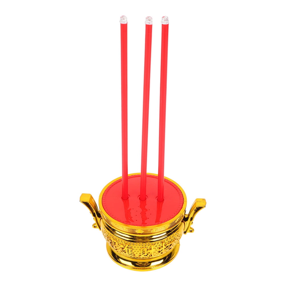 UPKOCH Incense Stick Holder Desktop LED Censer Plastic No Odor Vintage ...