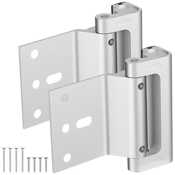 UPKOCH Inside Door Locks for Security Aluminium Alloy Silver for ...