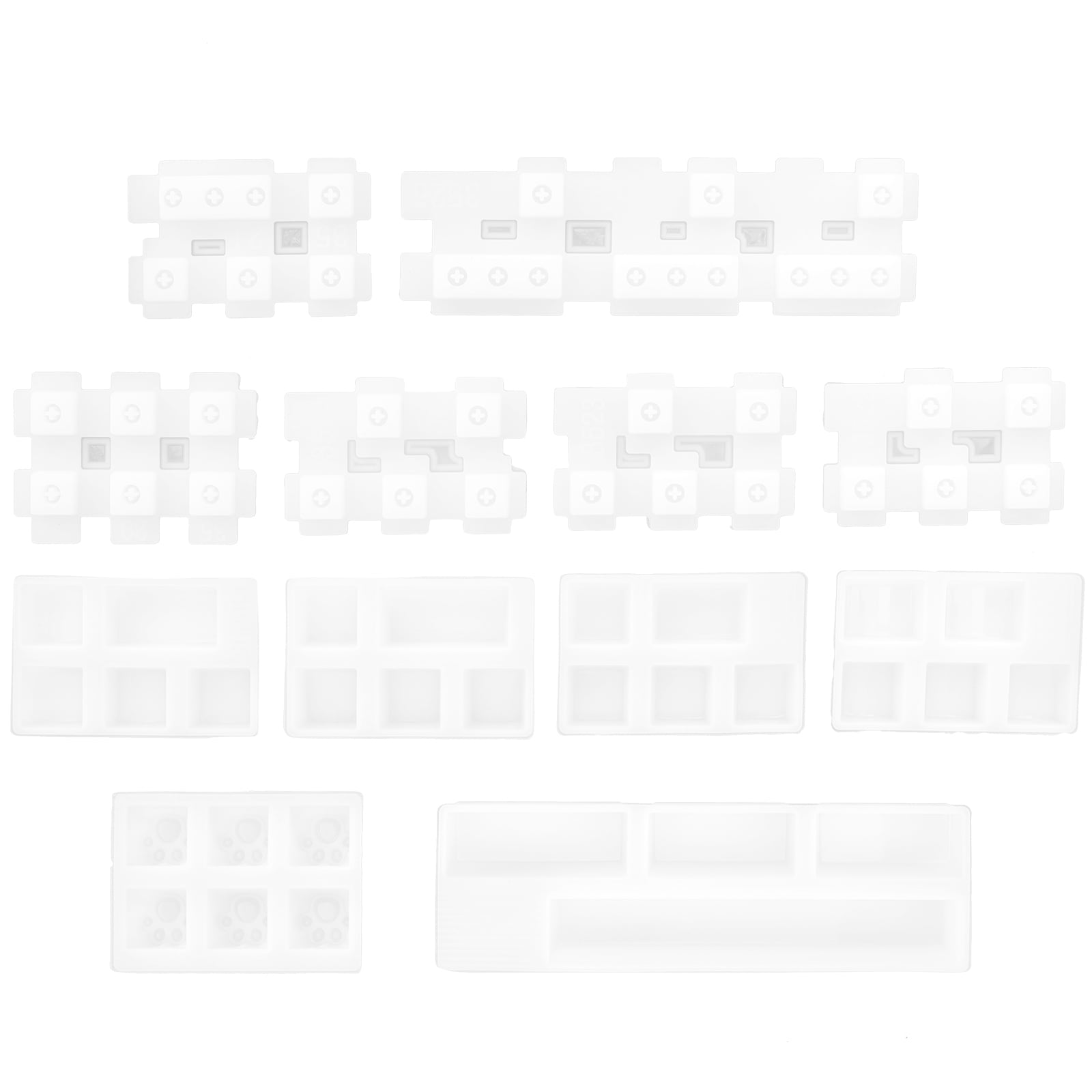 UPKOCH Keycap Molds 1 Set Silicone Keycaps Mold Kit For Men Gamers Diy ...