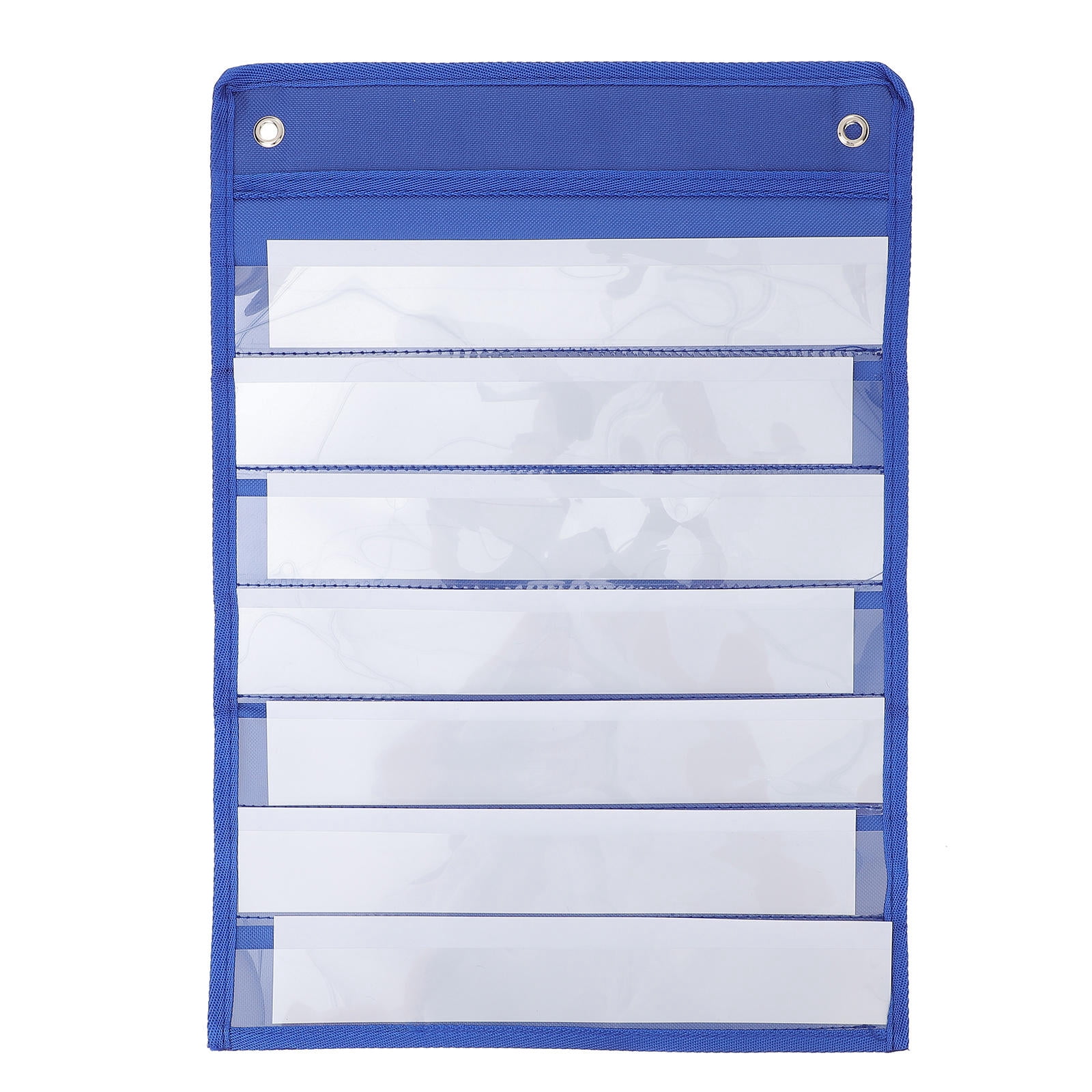 UPKOCH Magnetic Whiteboard Pocket Chart Teacher Supplies Blue PET 1 Set ...