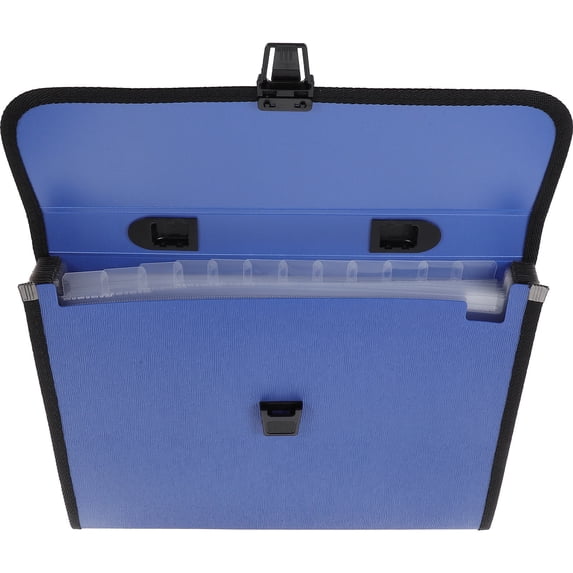 UPKOCH Multi Pocket Folders Office Folders Organizer Blue PP for ...