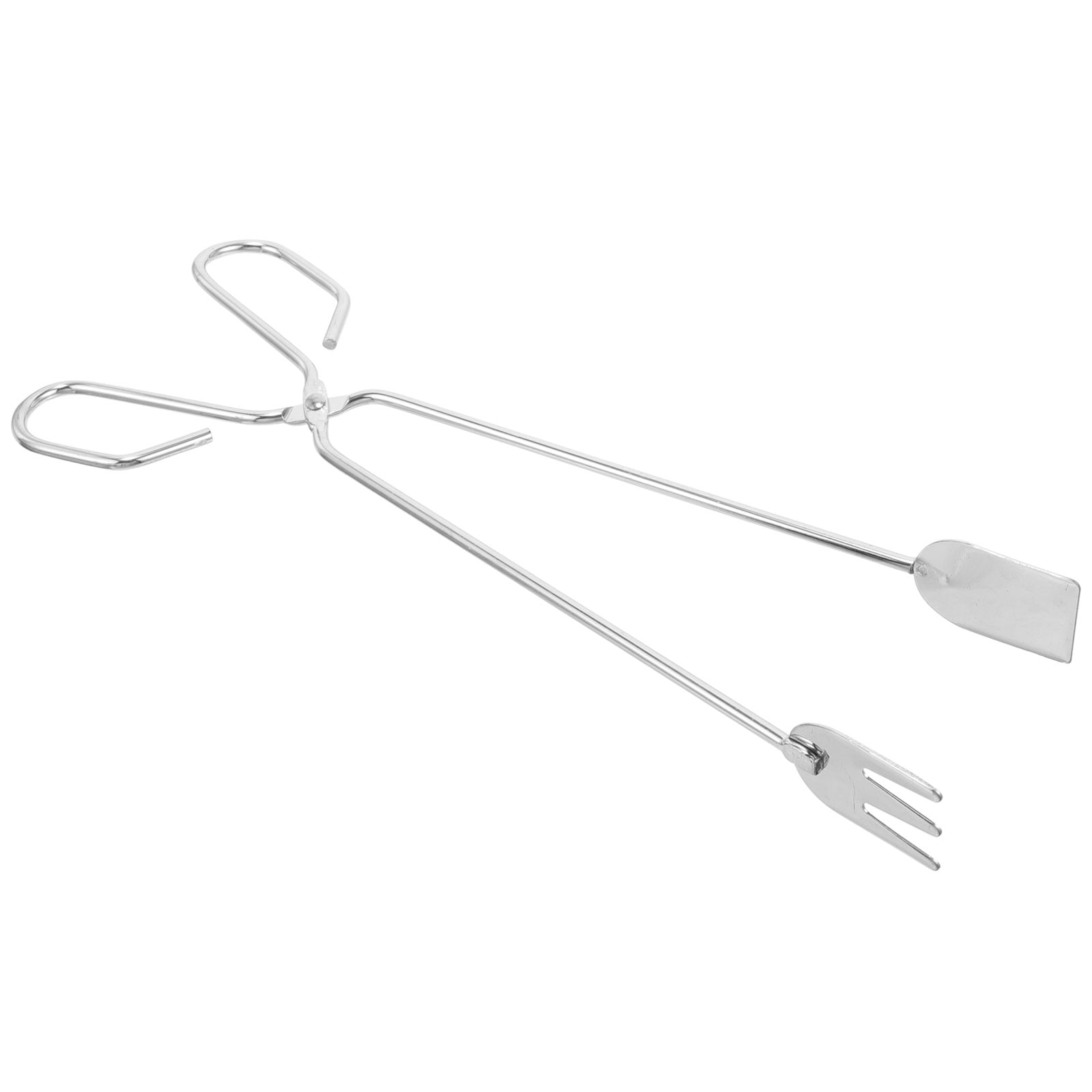 UPKOCH Outdoor Tools 1Set Iron Tongs For Barbecue And Campfire Use By ...
