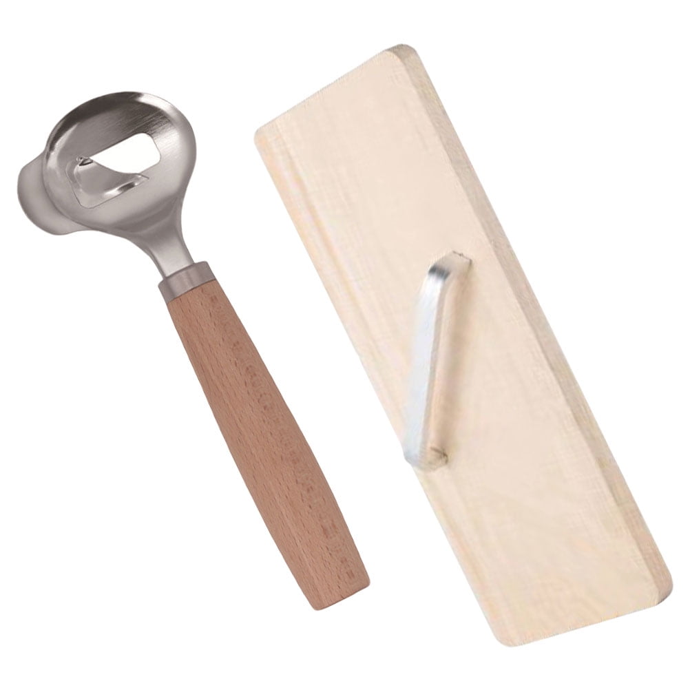 UPKOCH Sliced Noodles Tool Dough Cutter Wood 1 Set 10.2x3.8in - Walmart.com