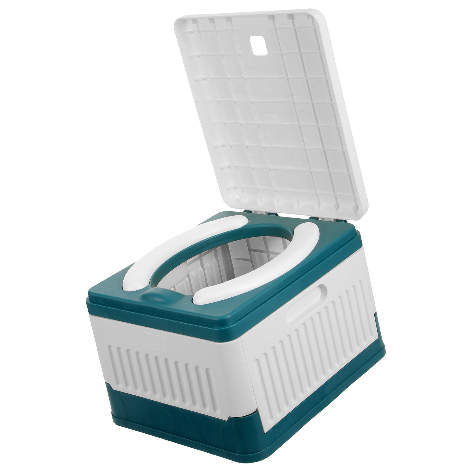 UPKOCH Portable Camp Toilet Folding Design Mint Green for Travel 1Set ...