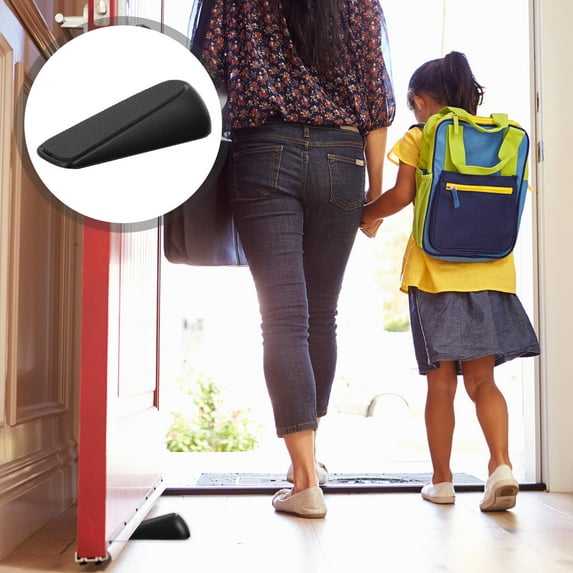 UPKOCH Portable Door Wedge Stopper Nail Design For Home Office Prevents ...