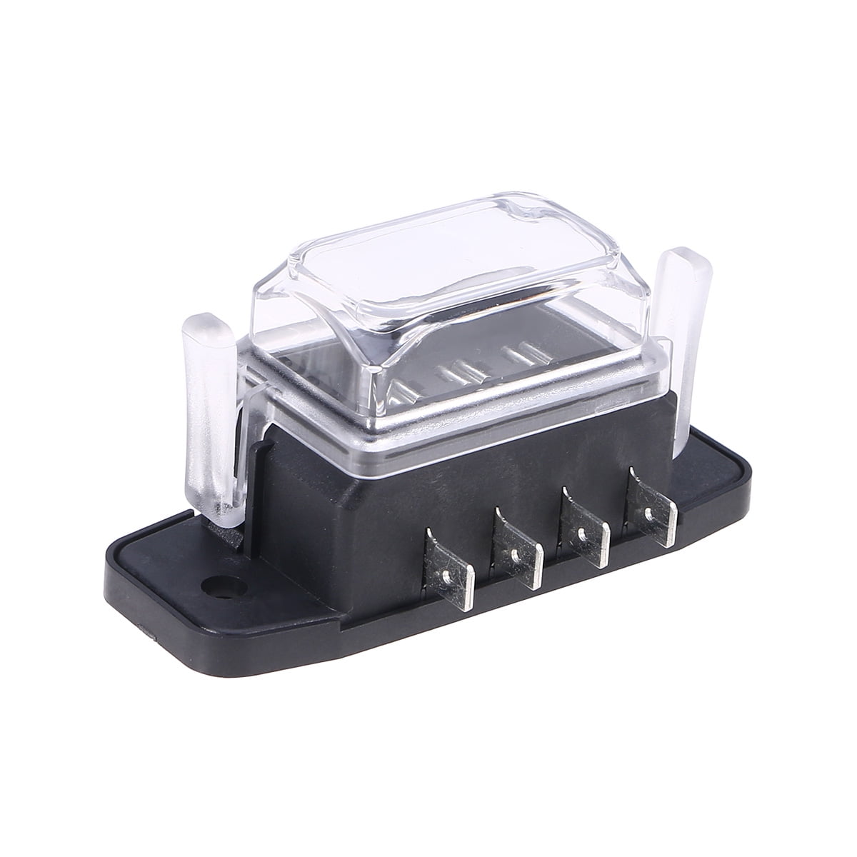 UPKOCH Rectangular Fuse Block Plastic Black Universal Design Car ...