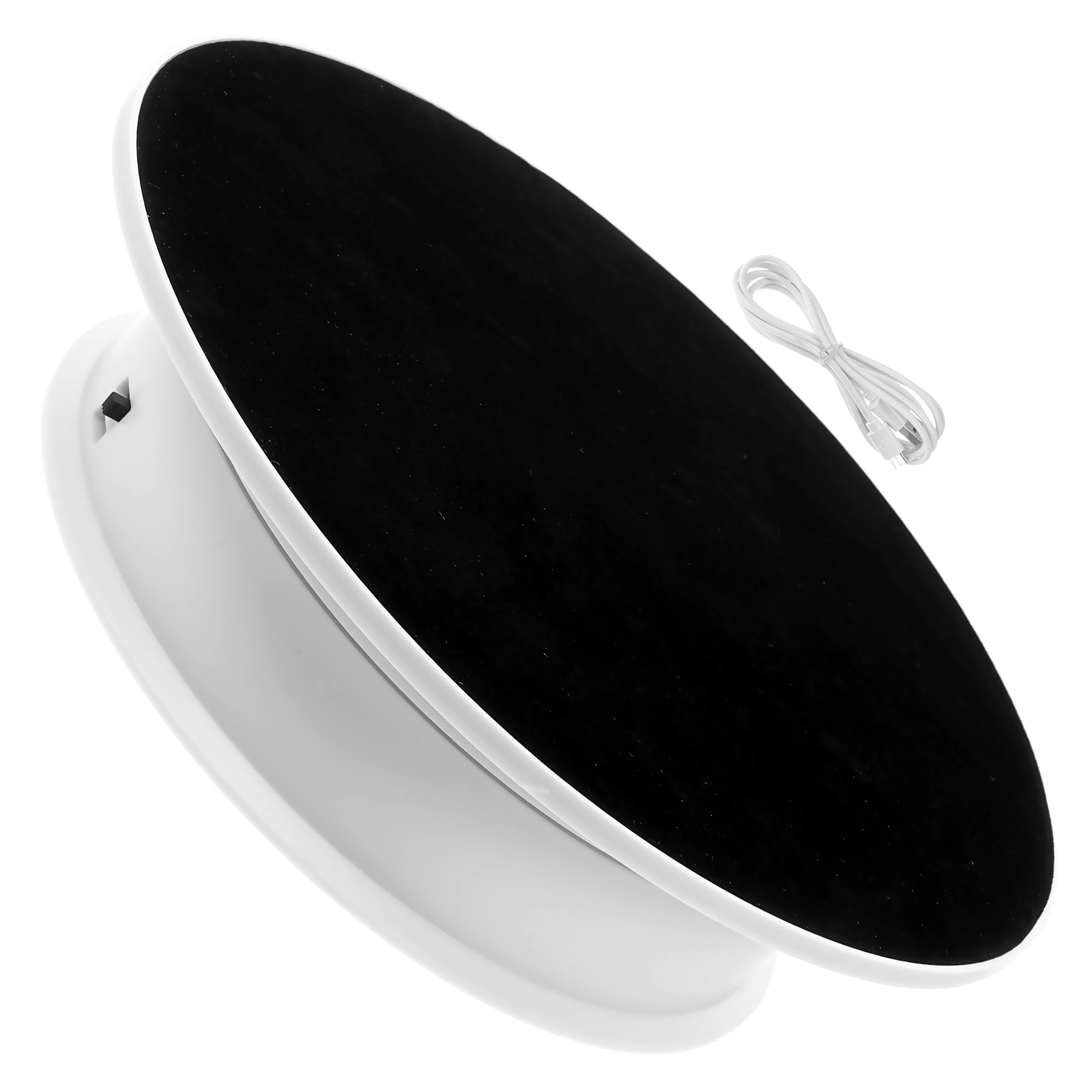 UPKOCH Round Rotatable Display Stand Electric Turntable for Advertising ...