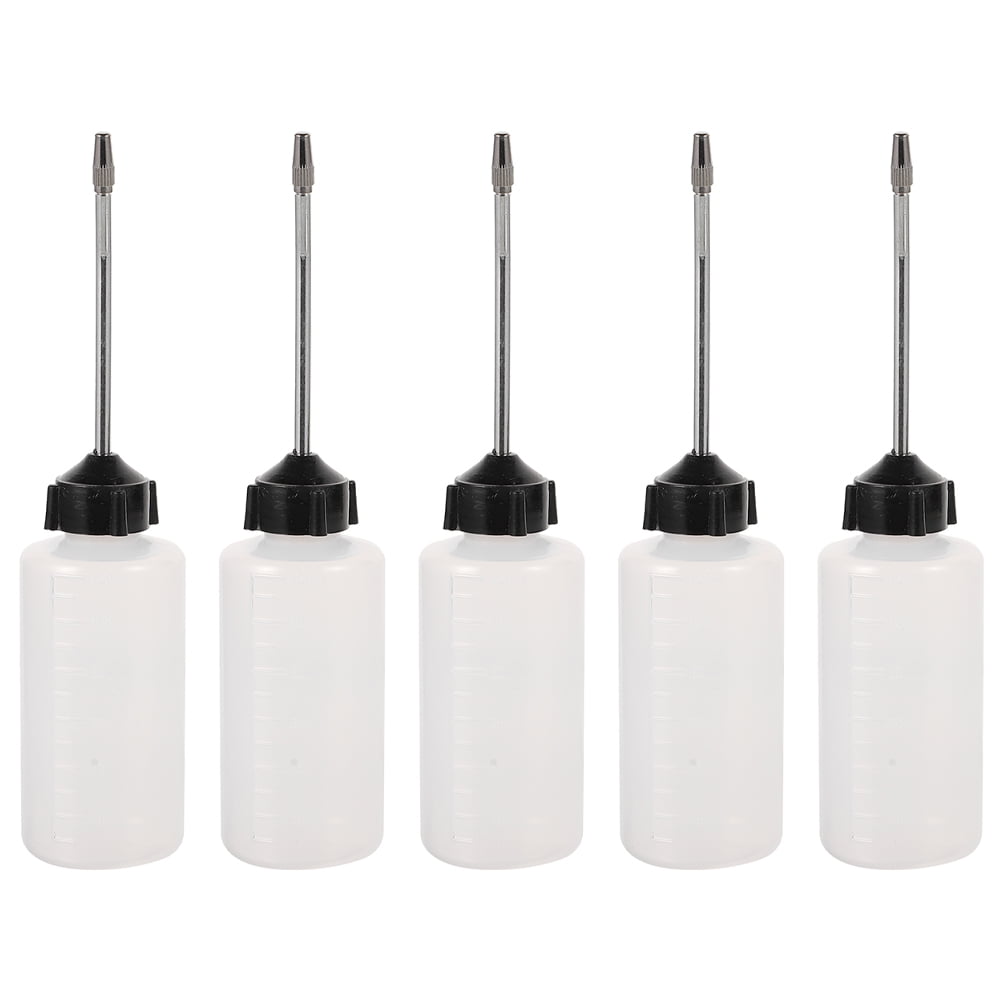 UPKOCH Sewing Machine Oiler 5Pcs Transparent Plastic Oil Containers for ...