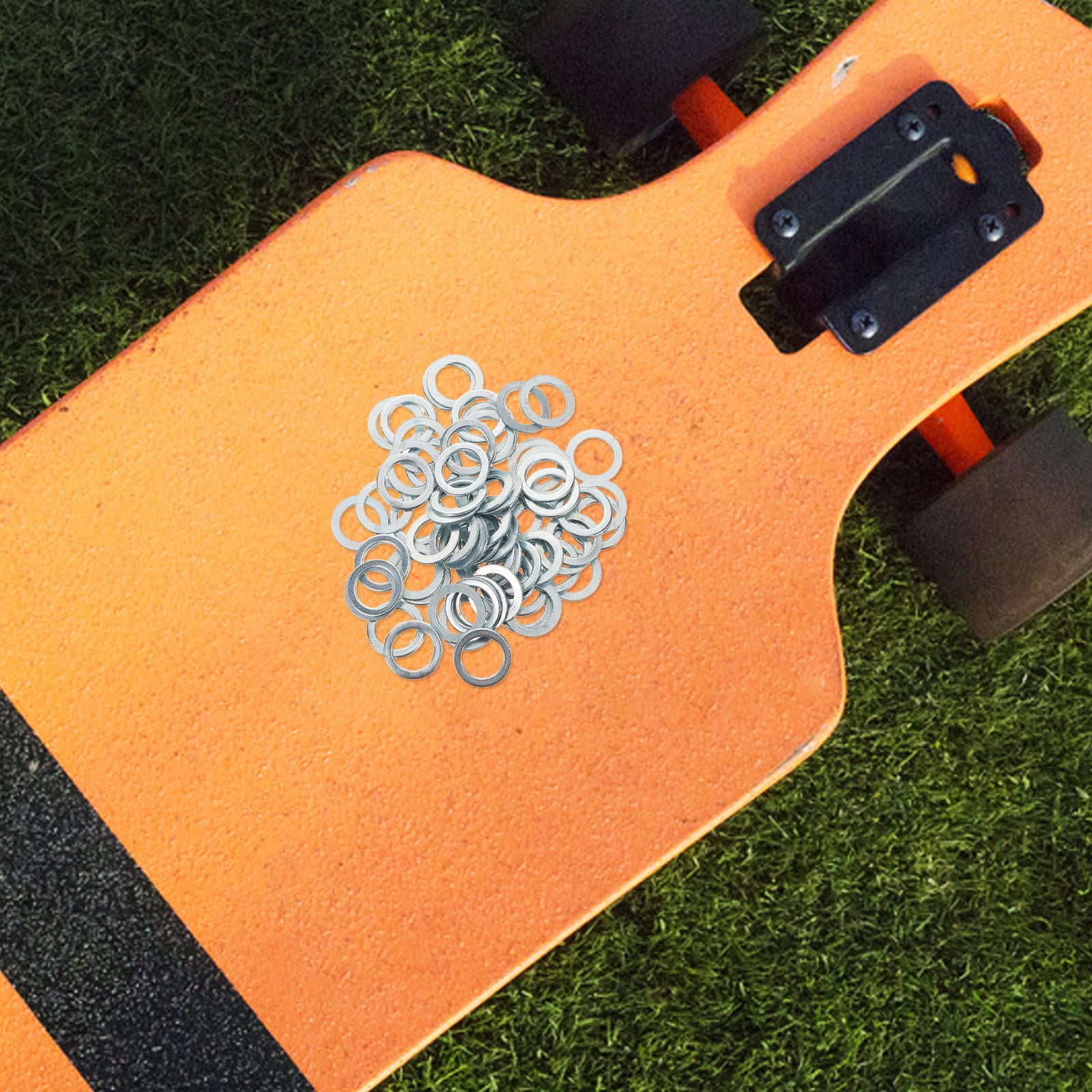 UPKOCH Skateboard Washers 100Set Metal Protective Gaskets for ...