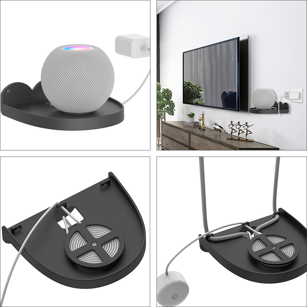 UPKOCH Wall Speaker Holder Wall-mounted Audio Rack Multi-functional ...