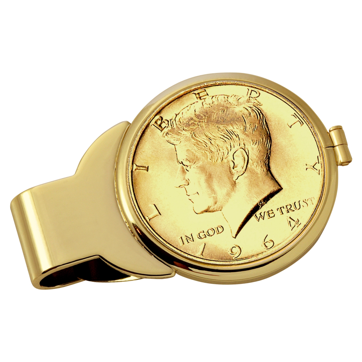 UPM Global 13031 Gold-Layered JFK 1964 First Year of Issue Half Dollar ...