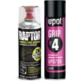 UPOL Raptor 2K Black SprayOn Truck Bedliner Aerosol Grip Adhesion Kit ...