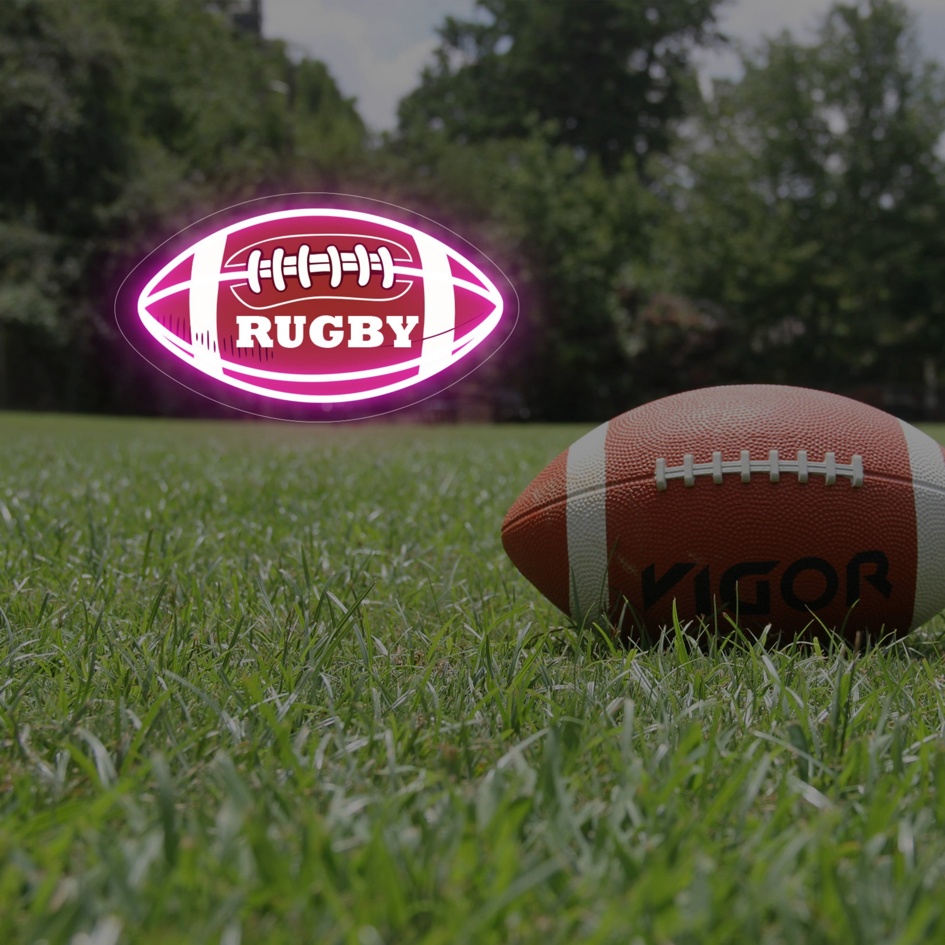 UPONRAY Football Custom Neon Signs, Usb Powered with Adjustable ...