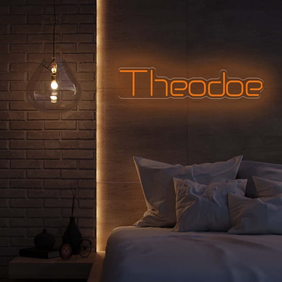 UPONRAY Single Line Custom Neon Signs, Customizable USB-Powered ...