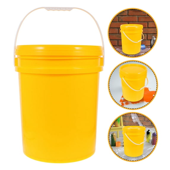 UPOUART 1 Bucket Plastic Airtight Seal Bucket With Lid For Families And ...