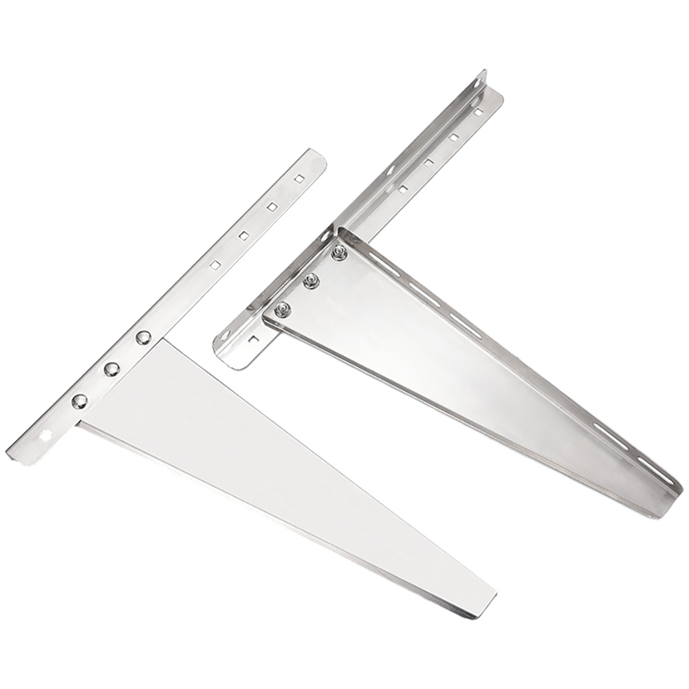 UPOUART Stainless Steel Wall Mount Bracket for Air Conditioner, 1 Pair ...