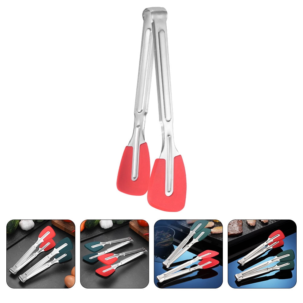 UPOUART 1 Piece Cooking Tongs For Grilling And Frying Stainless Steel ...
