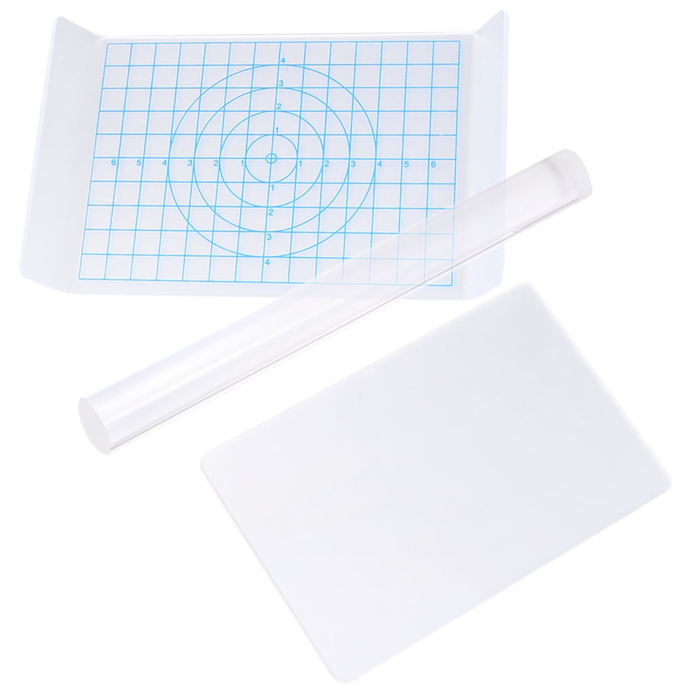 UPOUART 1 Set Acrylic Rollers For Clay Modeling Board Assorted Color ...