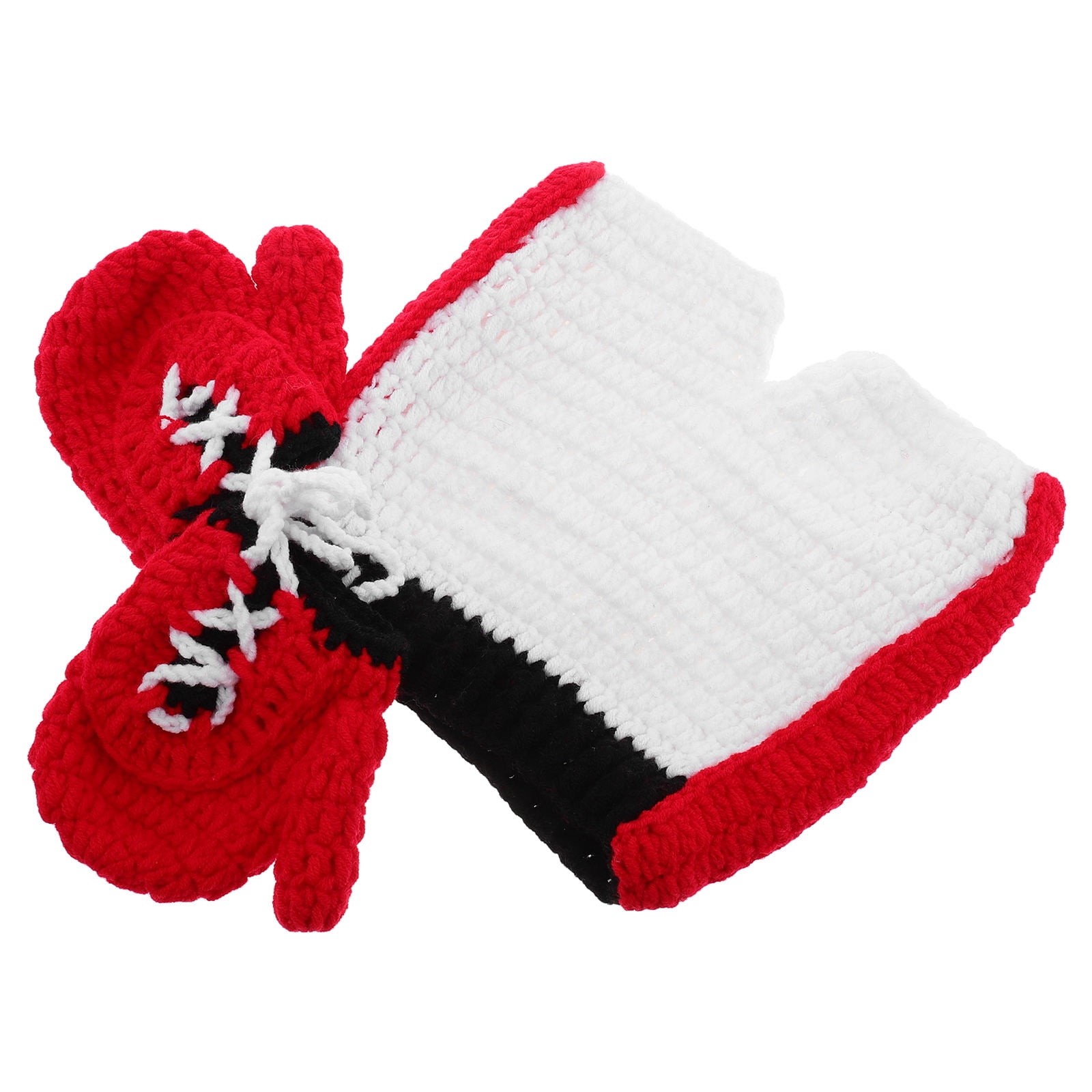 UPOUART 1 Set Baby Photoshoot Props Newborn Photography Boxing Outfits ...