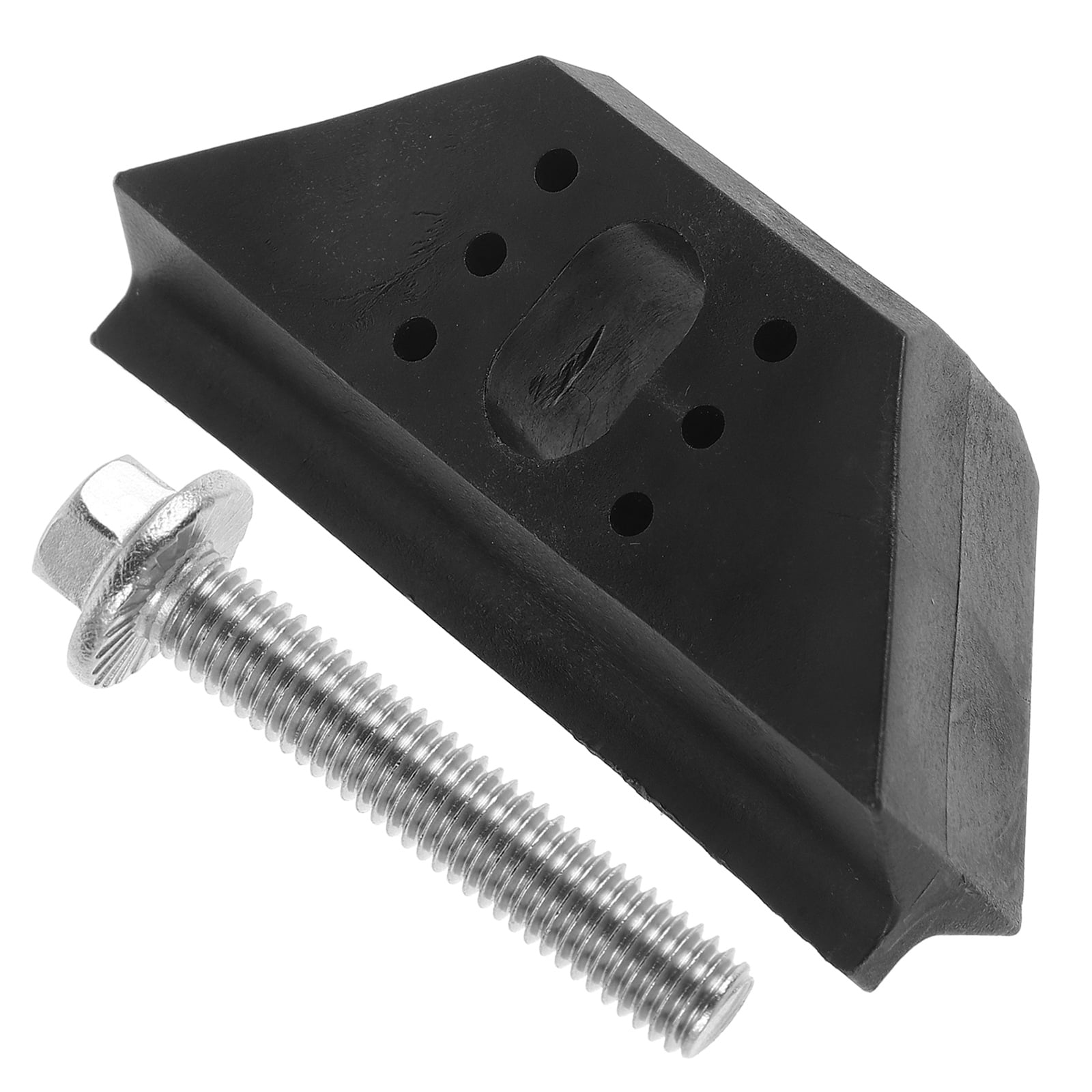 UPOUART 1 Set Battery Hold Down Clamp Retainer Kit Black PP Steel ...