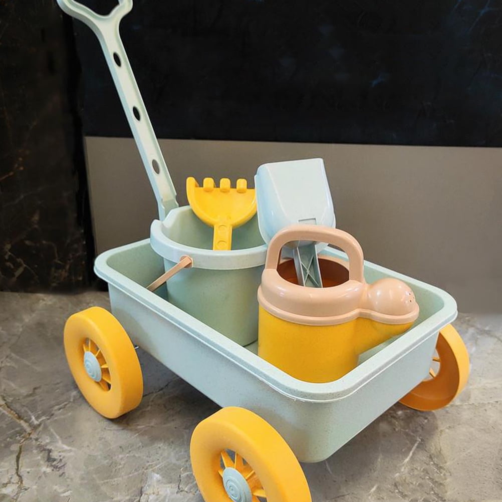 UPOUART 1 Set Beach Toy Trolley Trolley Shape for Kids Summer ...