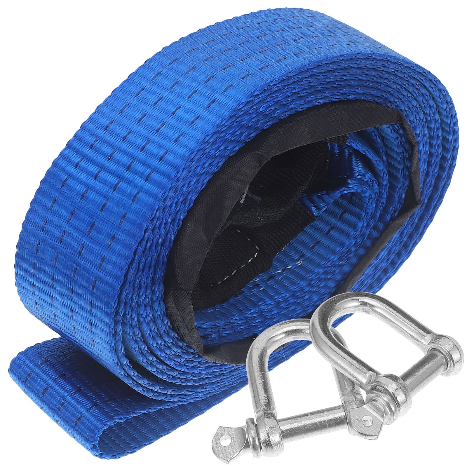 UPOUART 1Set Car Tow Dolly Towing Strap Heavy Duty Tow Chain with Hooks ...