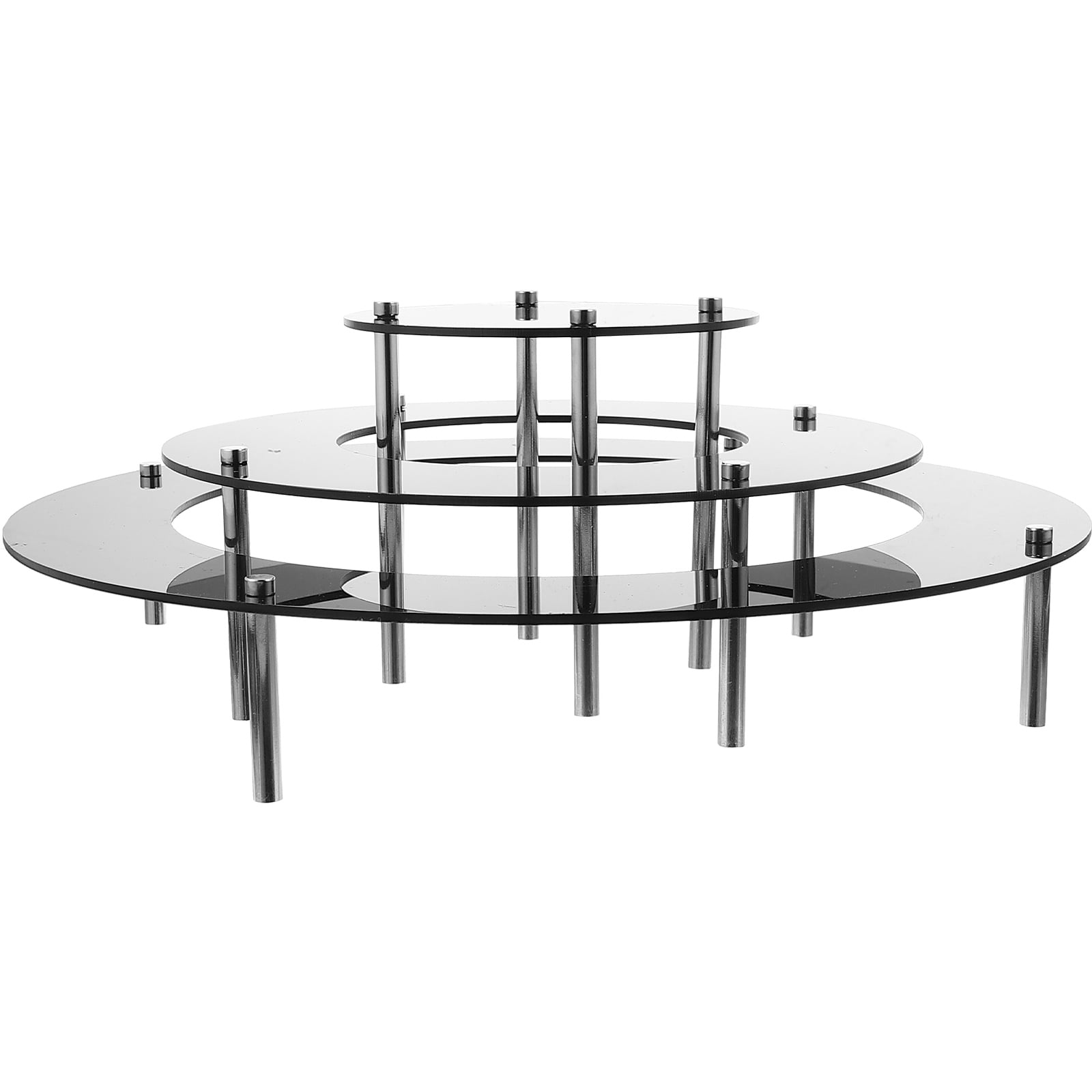 UPOUART Acrylic Dessert Display Stands for Restaurant 1 Set 4.5x4.5x3 ...