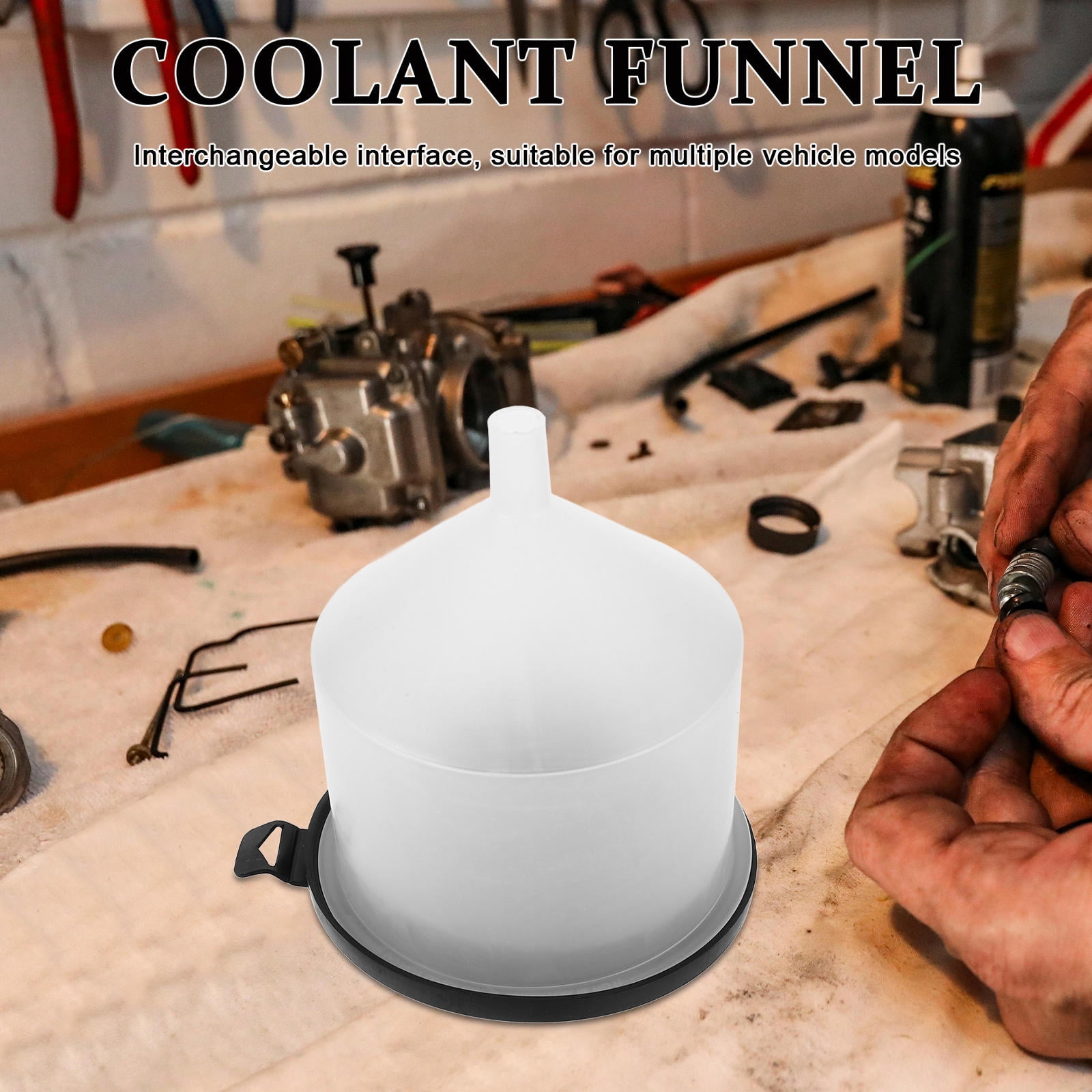 UPOUART 1 Set Coolant Bleeding Funnel Kit Tidy and Efficient Working ...