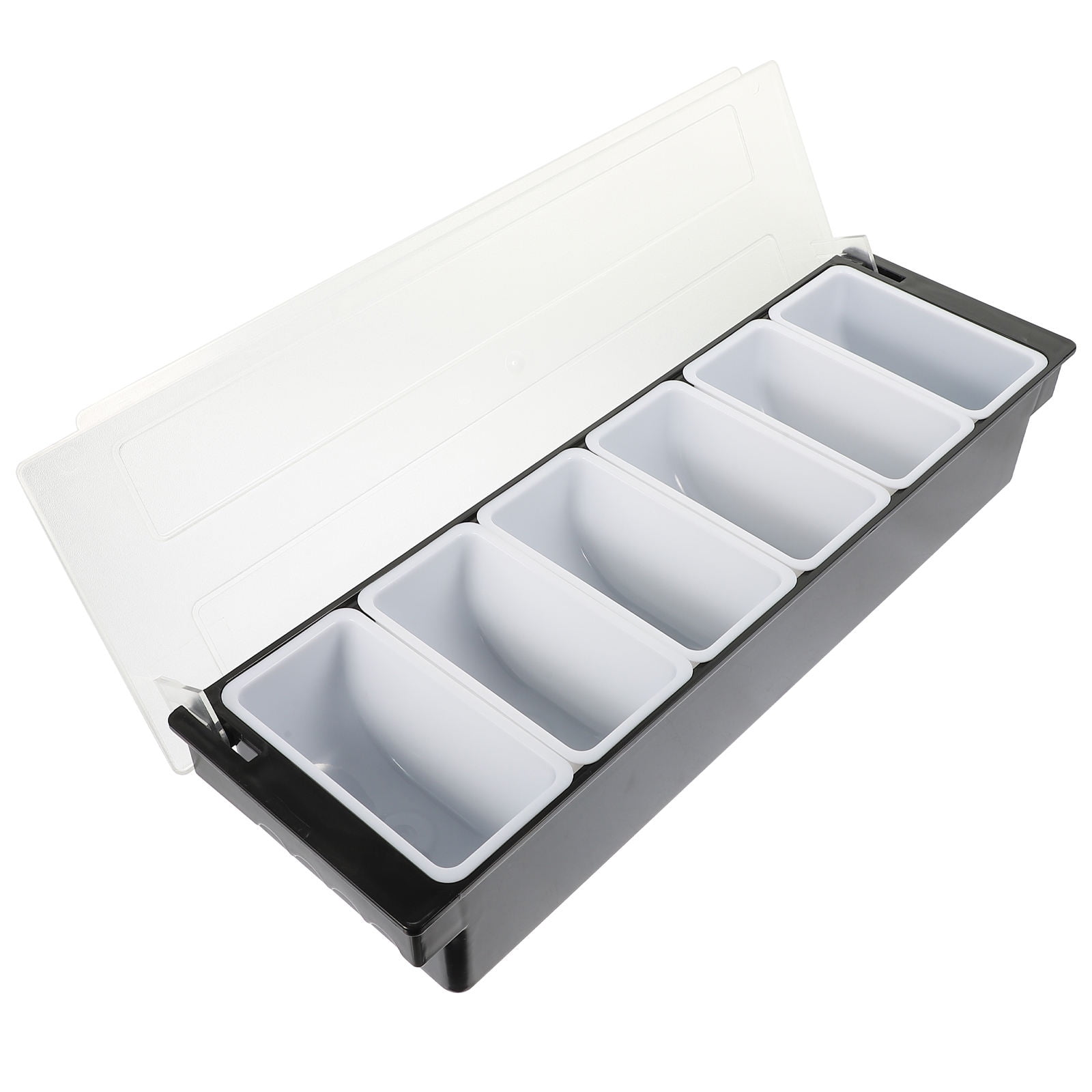 UPOUART 1 Set Multi Compartment Food Container for Home Use Rectangular ...