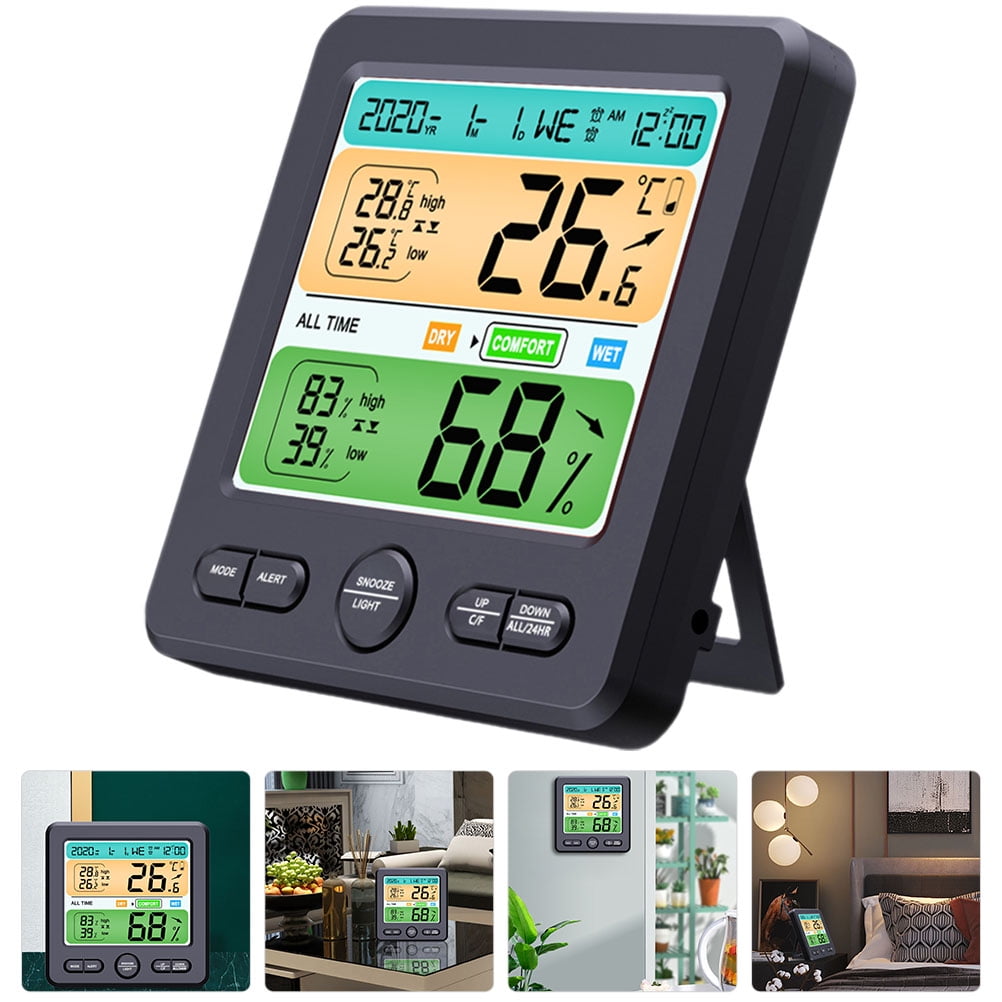 UPOUART 1Set Digital Hygrometer for Indoor Temperature and Humidity ...