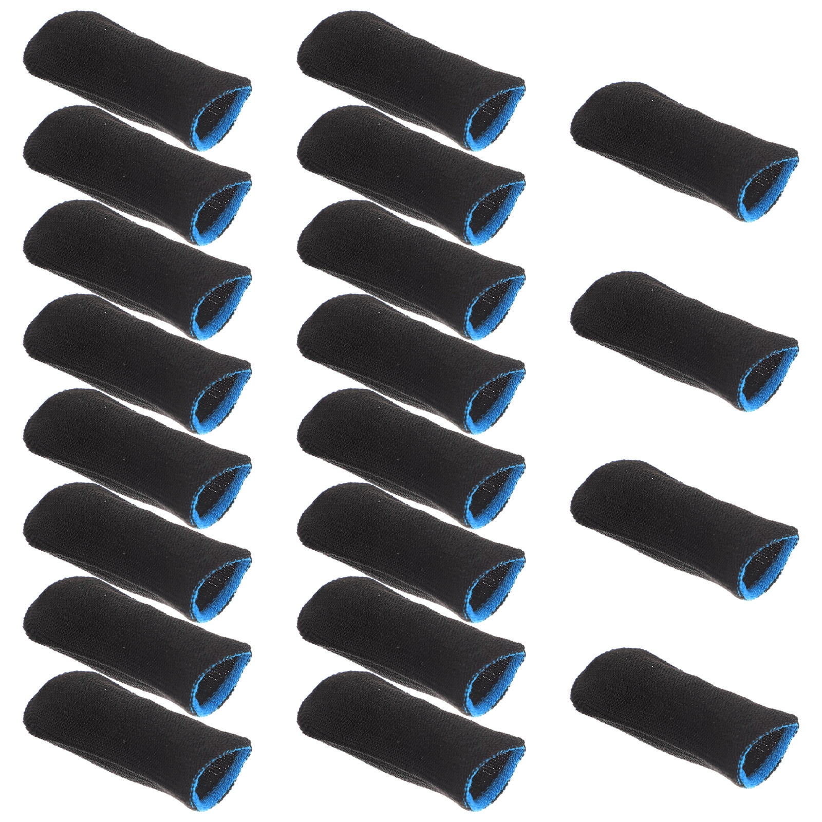 UPOUART 10 Pairs Non Slip Finger Sleeves for Gaming Cylindrical Shape ...