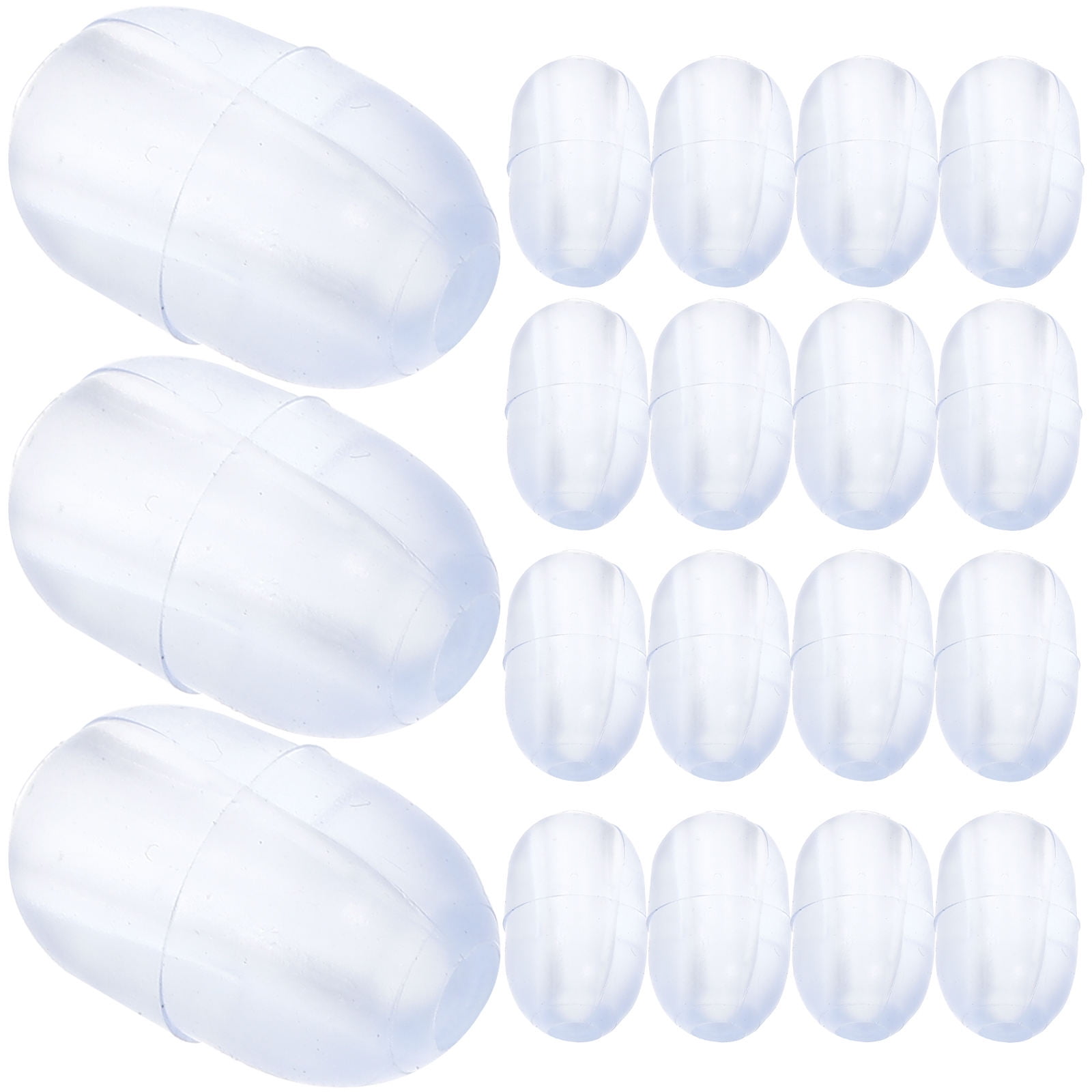 UPOUART 100Pcs Kitchen Sink Rack Bumpers Round Plastic Feet for Daily ...