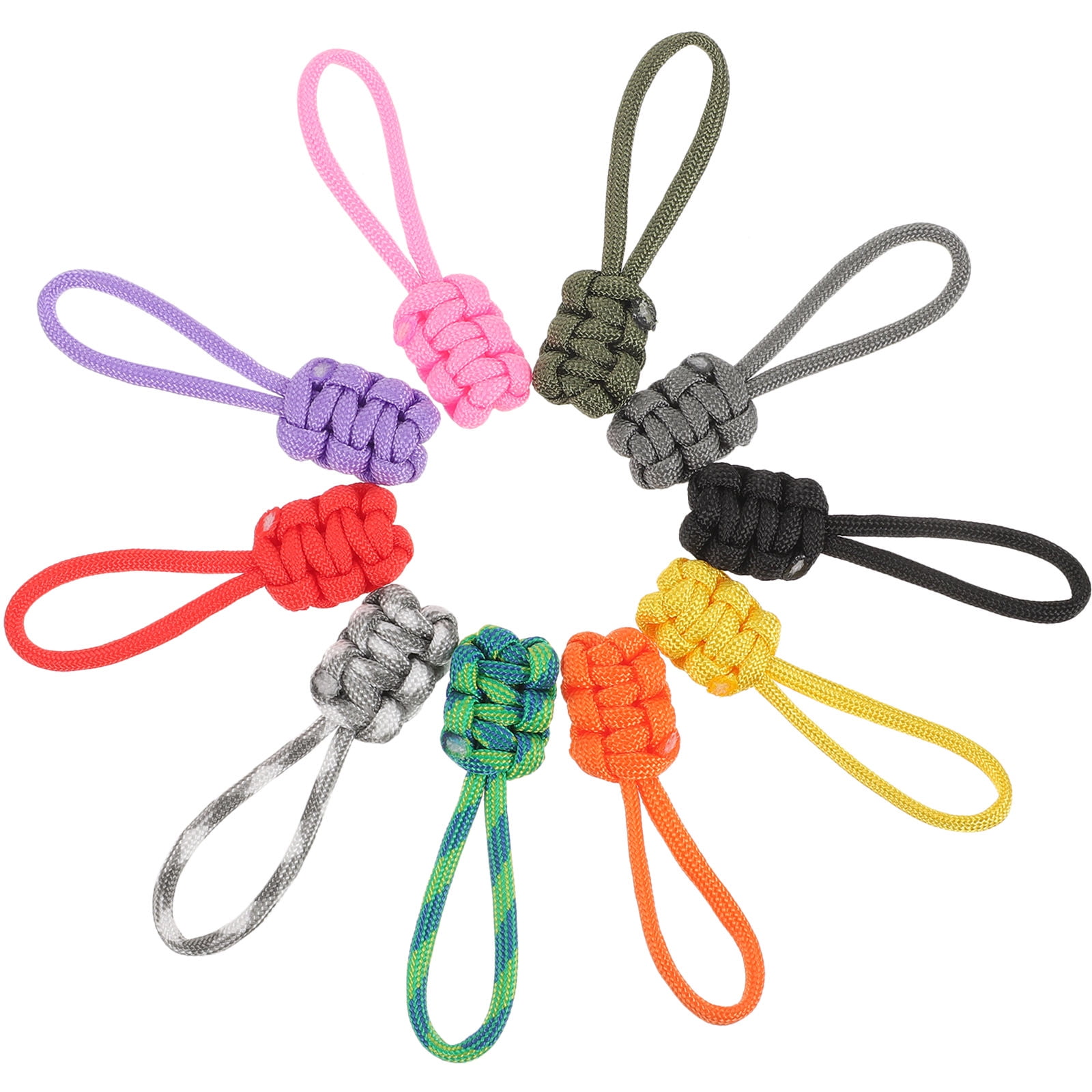 UPOUART Universal Zipper Pullers Detachable Nylon Zipper Replacement ...