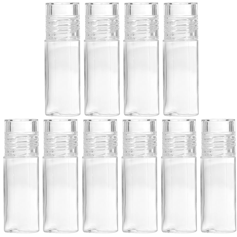 UPOUART Powder Container Plastic 10Pcs 3ml 1.8X0.6X0.6In - Walmart.com