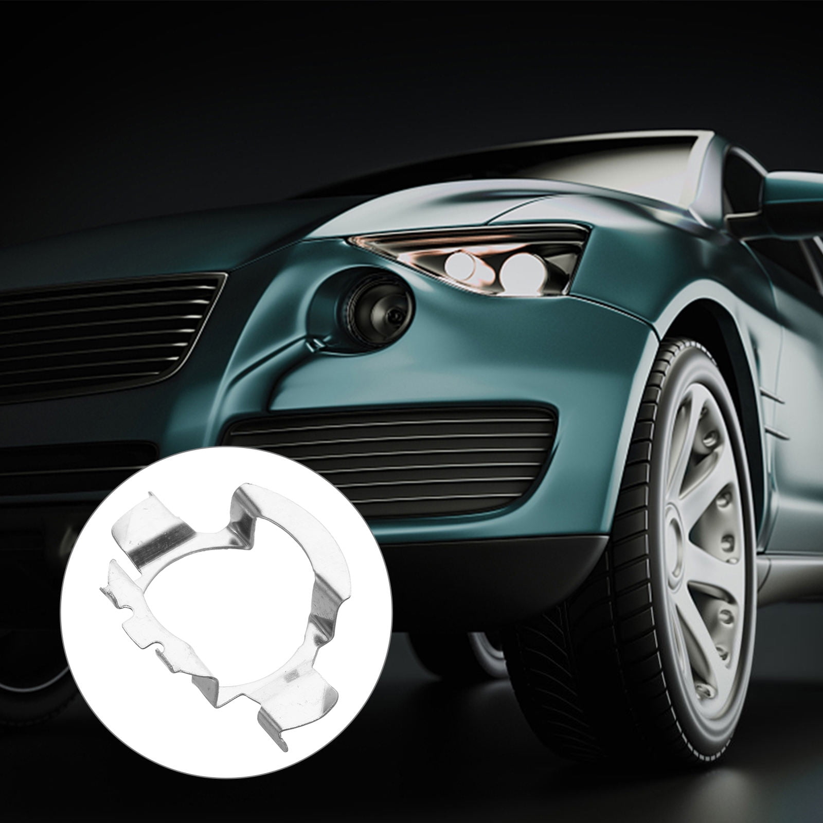 UPOUART 10Pcs Metal Automotive Headlight Bulb Retainers Simple Design ...