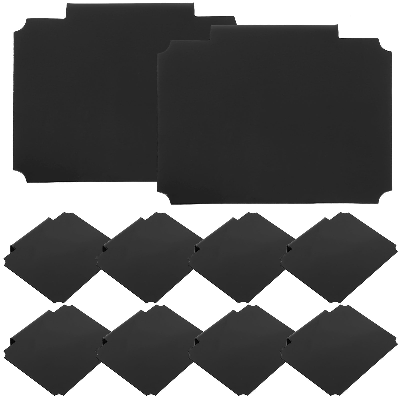 UPOUART 10Pcs Reusable PVC Label Clips for Advertising and Price ...