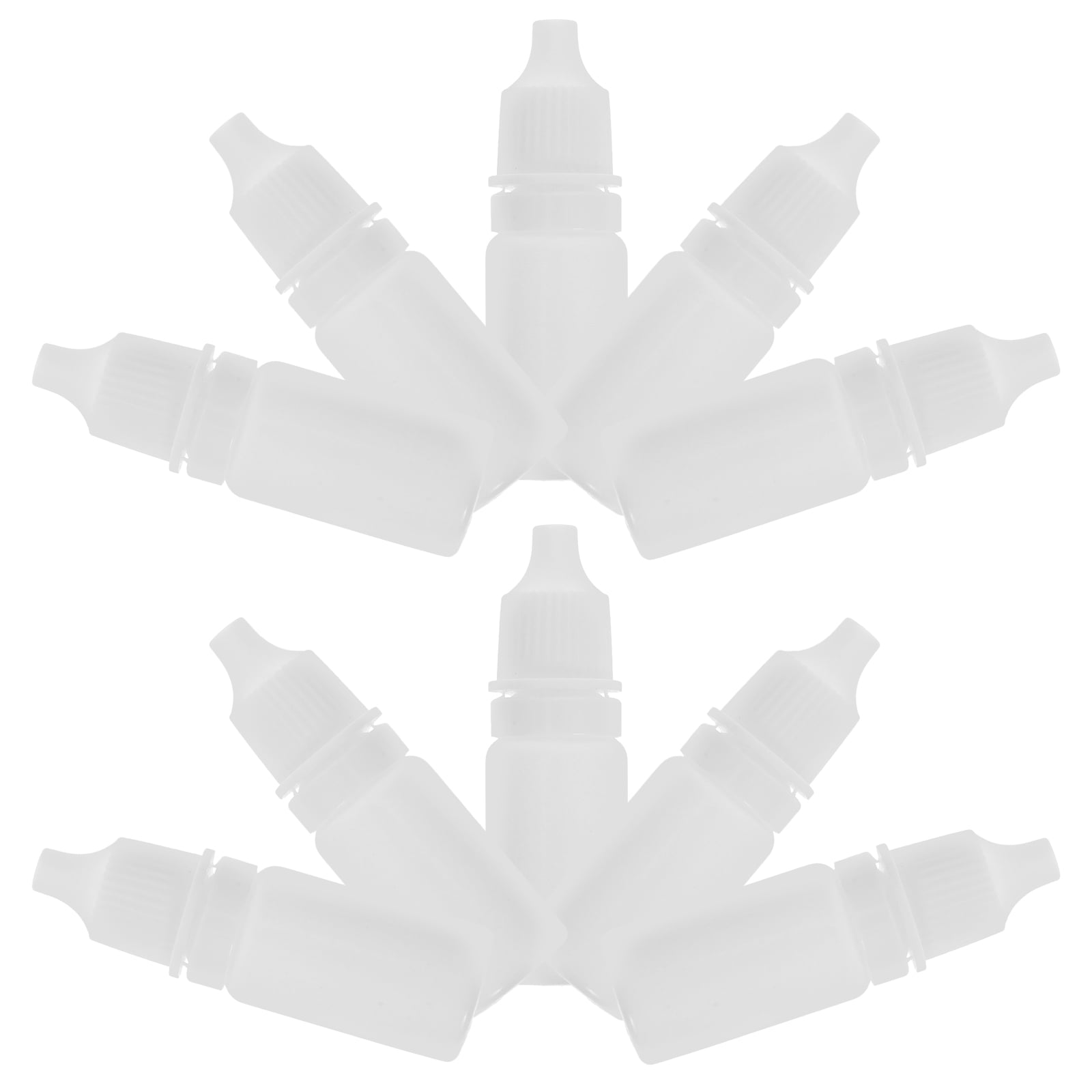 UPOUART 10Pcs Saline Dropper Bottle Clear Plastic Dropping Bottles for ...