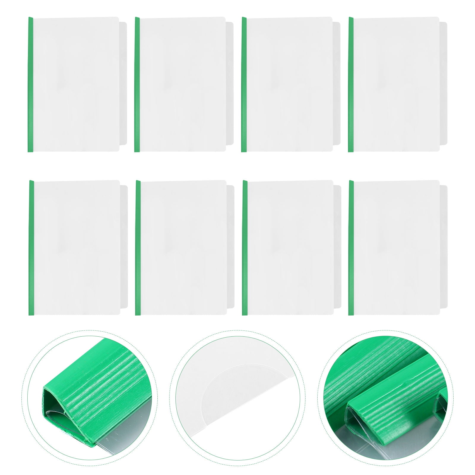 UPOUART 10Set A4 Size Plastic File Folders for Document Organization ...