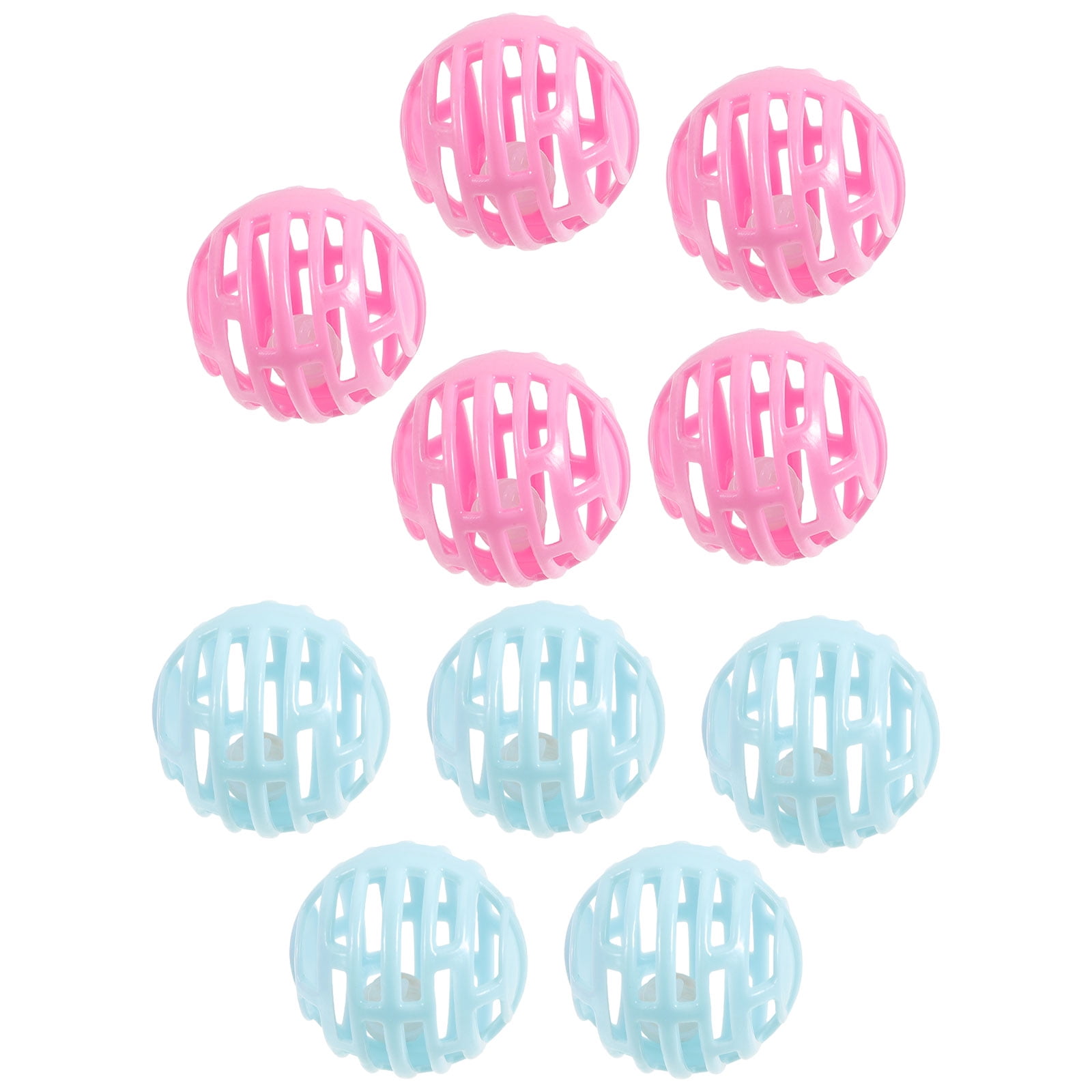 UPOUART 10pcs Cat Chasing Toy Plastic Assorted Color for Pet Toy ...