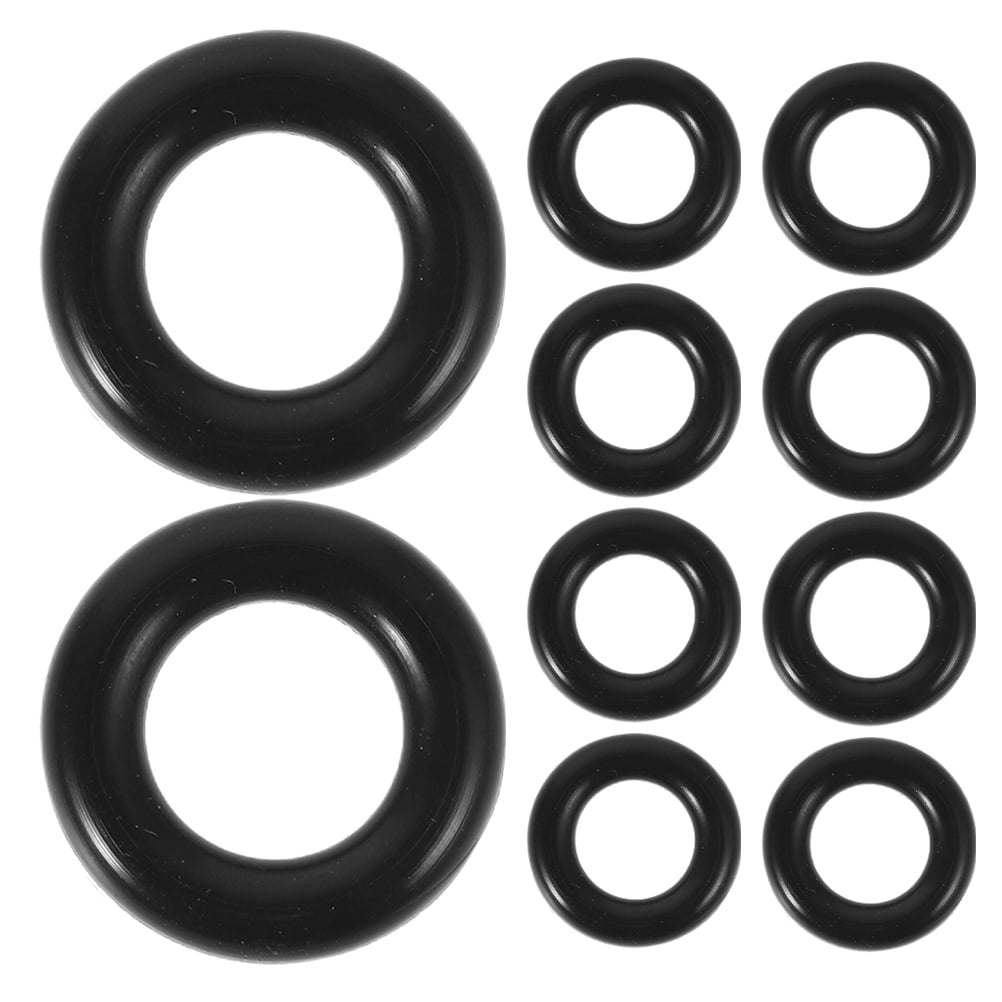 UPOUART 10pcs Pneumatic Foot Pedal Valve Black Sealing Rings Tire ...