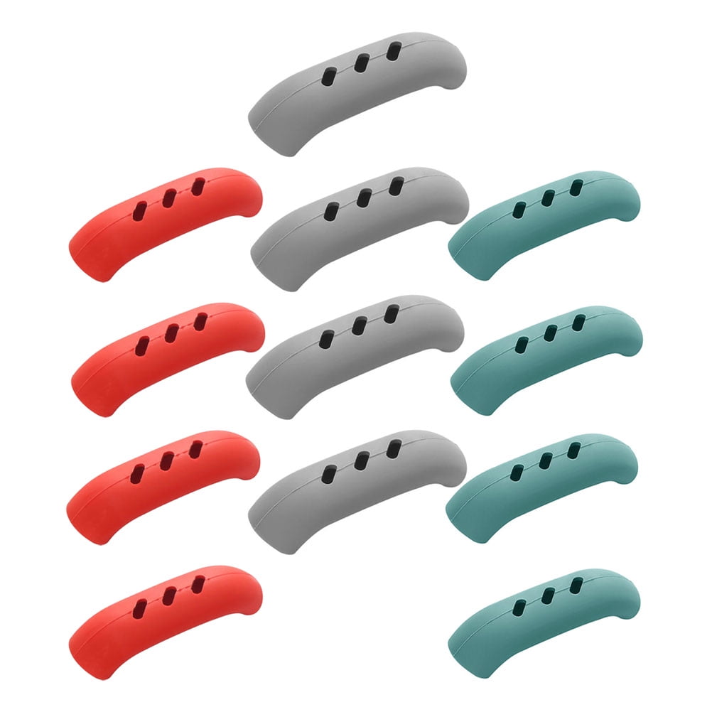UPOUART 12Pcs Pot Grip Sleeve for Silicone Hot Handle Holders Slip ...