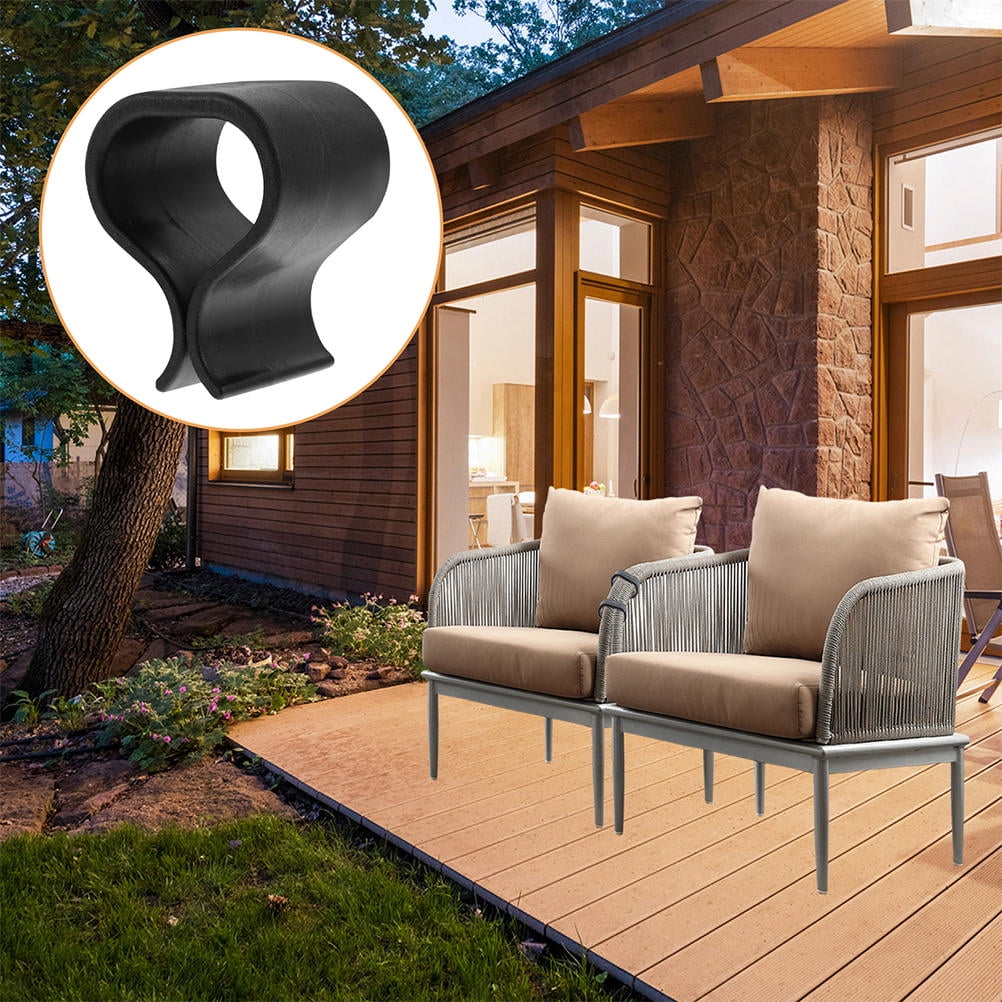 UPOUART 12Pcs Sofa Clamps for Sectional Black 2.75X2.36X1.77in Secure ...