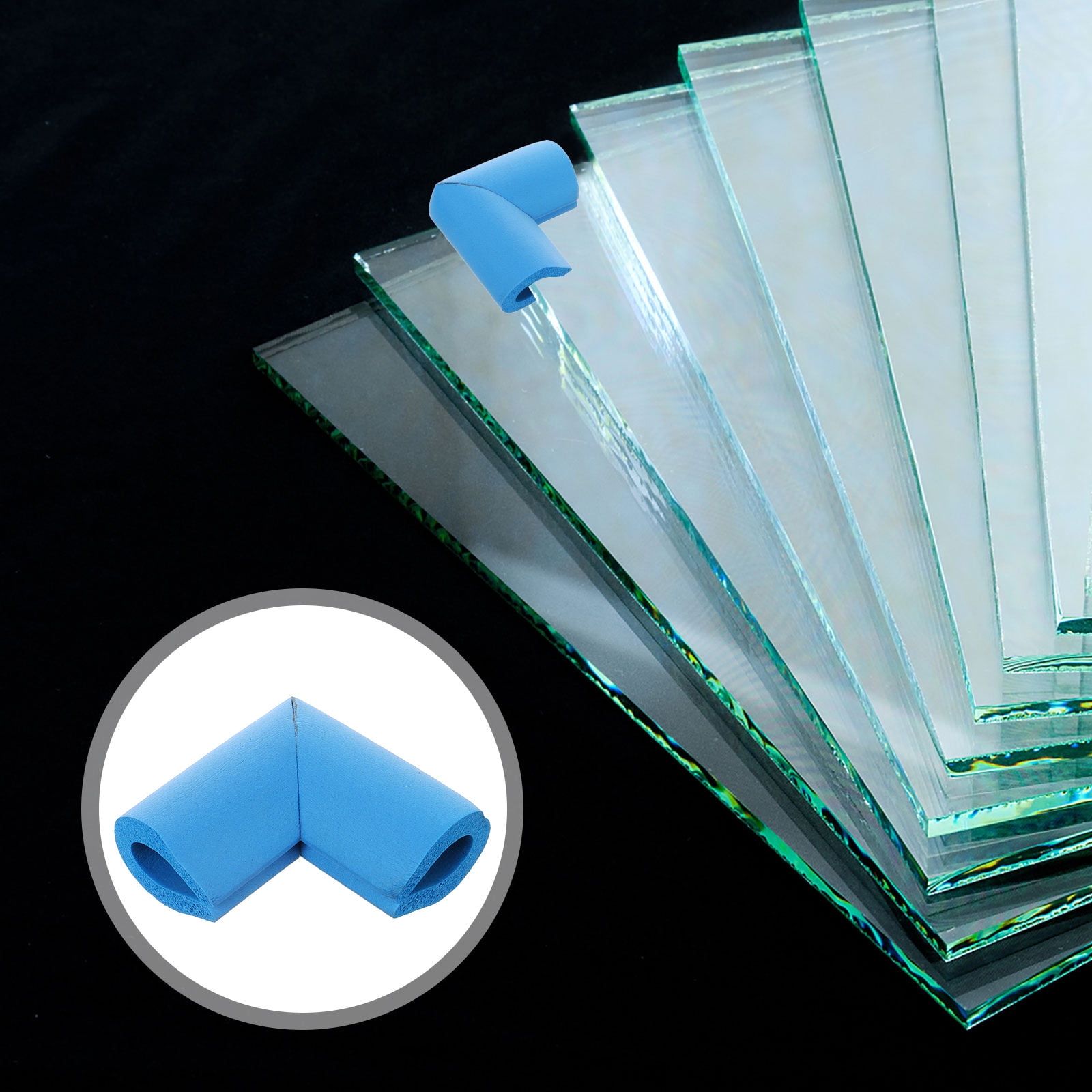 UPOUART 12pcs Shaped Corner Protector For Furniture Bumpers ...