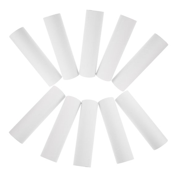 UPOUART 15Pcs Sturdy White Paper Craft Tubes for Painting Drawing and ...