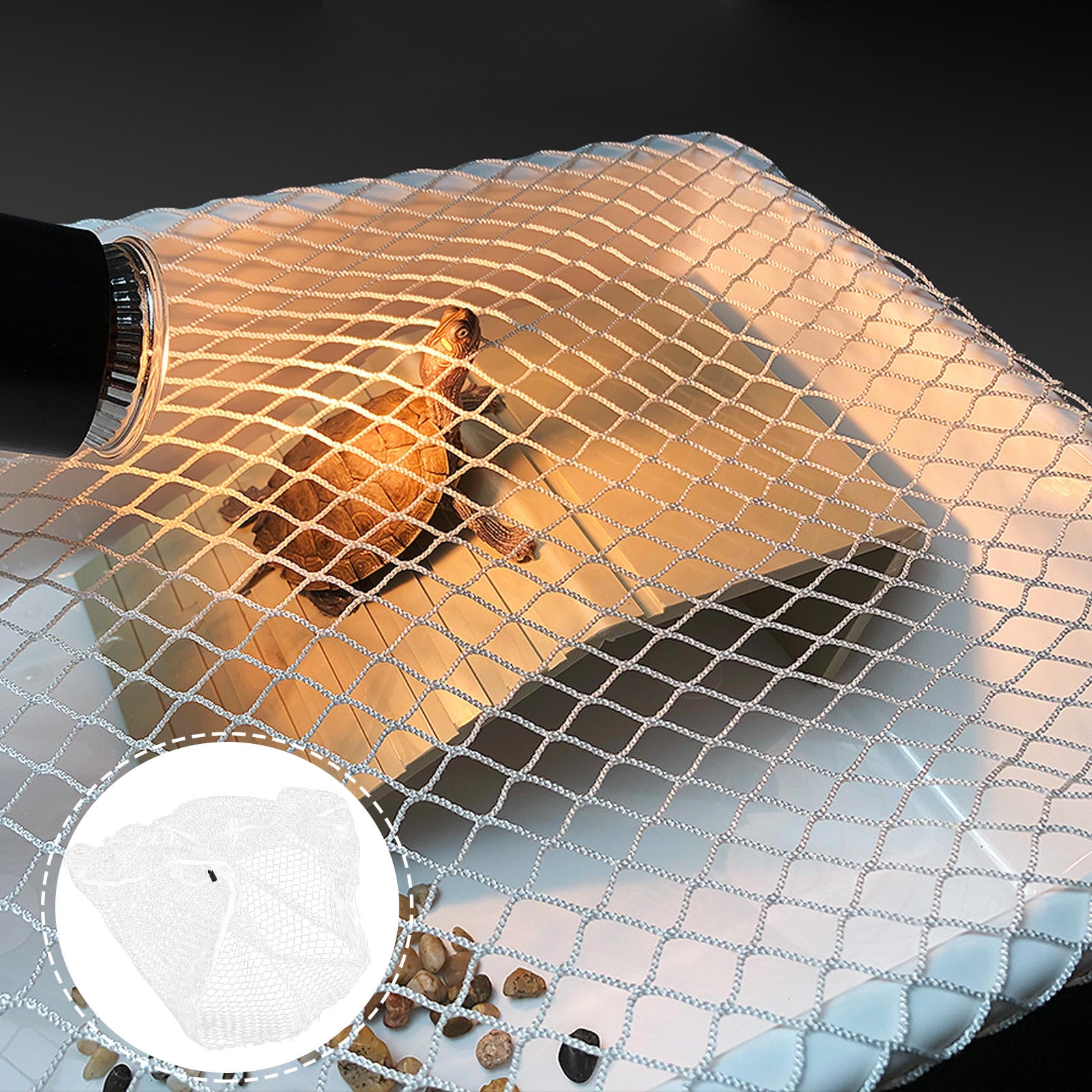 UPOUART Aquarium Net Cover White Nylon 1Pack - Walmart.com