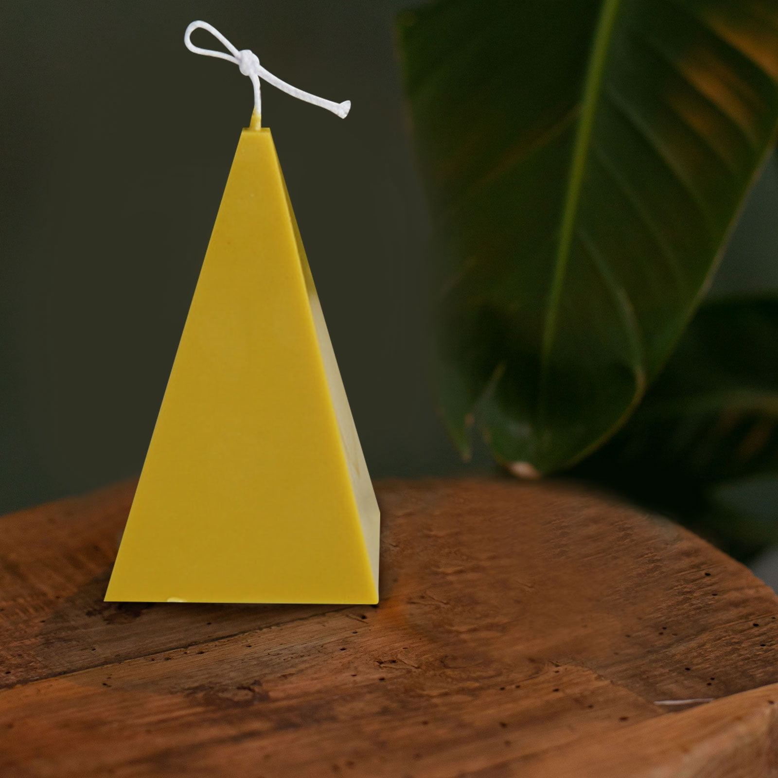 UPOUART PP Pyramid Candle Mould Transparent DIY Accessory for Scented ...