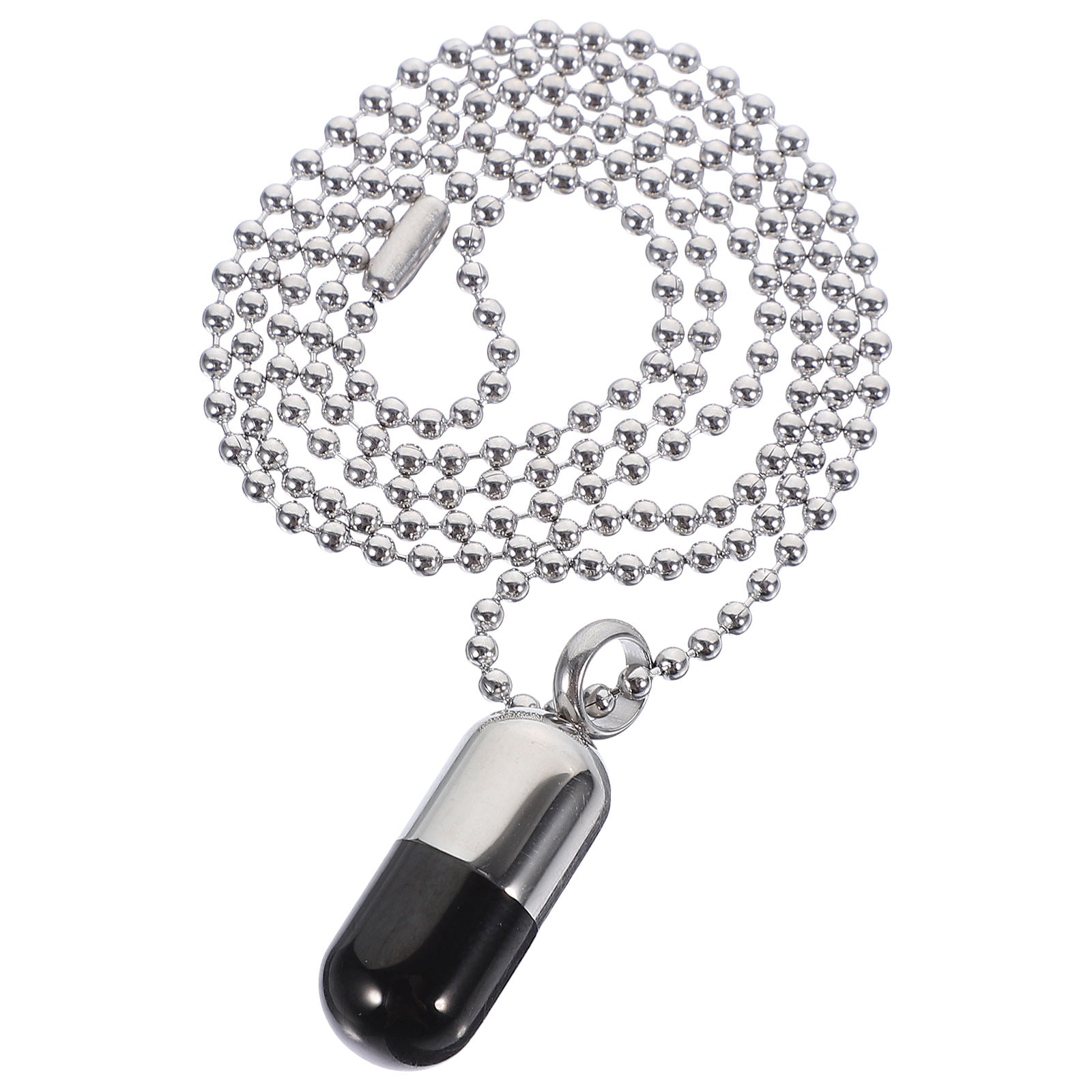 UPOUART Locket Pendant Necklace Titanium Steel Assorted Color 1Pcs ...