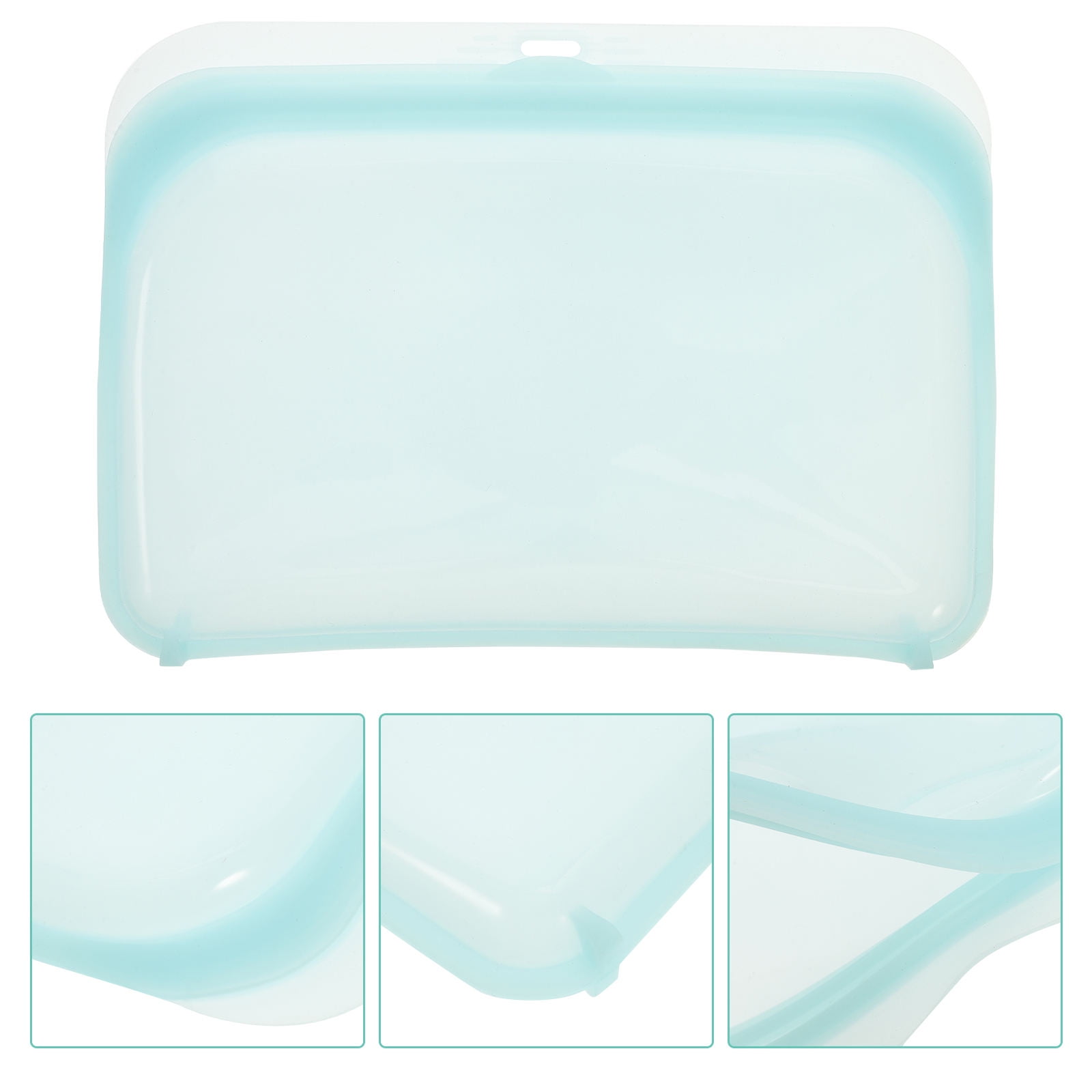 UPOUART 1Pack Food Storage Freezer Bags In Green Color For Storing ...