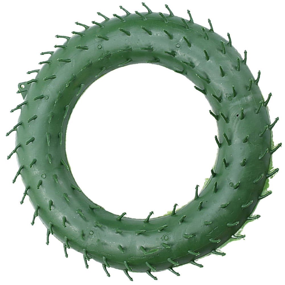 UPOUART DIY Wreath Base Green Plastic for Festive Home and Garden Use ...