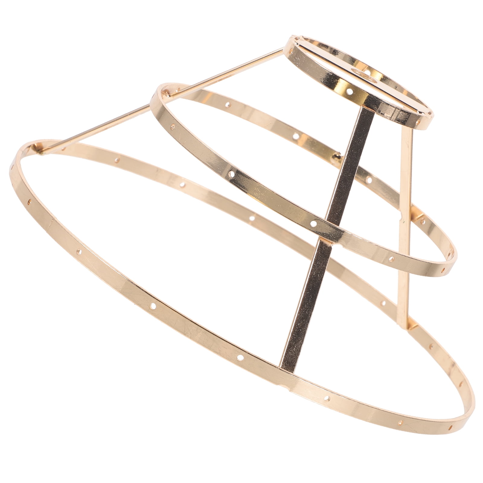 UPOUART Metal Lampshade Holder Round Multi-Layered Structure for Home ...